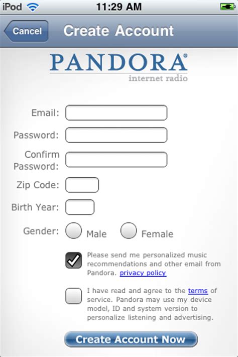 Pandora Streaming Music Radio Podcasts For Iphone Download