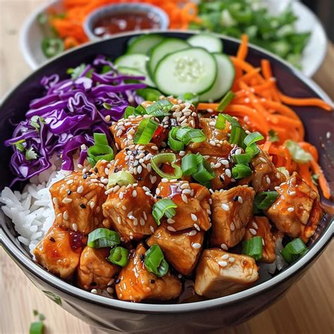Irresistible Bang Bang Chicken Bowl Recipe Comfort Food For The Soul