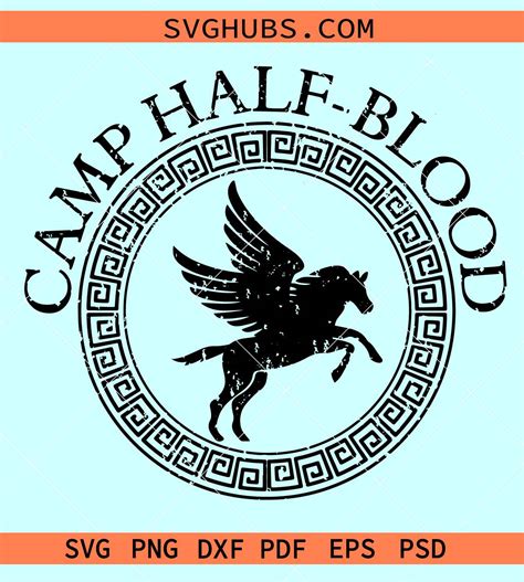 Camp Half Blood Svg Png Files Camp Half Blood Long Island Sound Svg