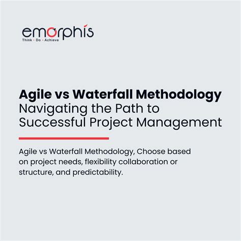 Agile Vs Waterfall Methodology In Project Management