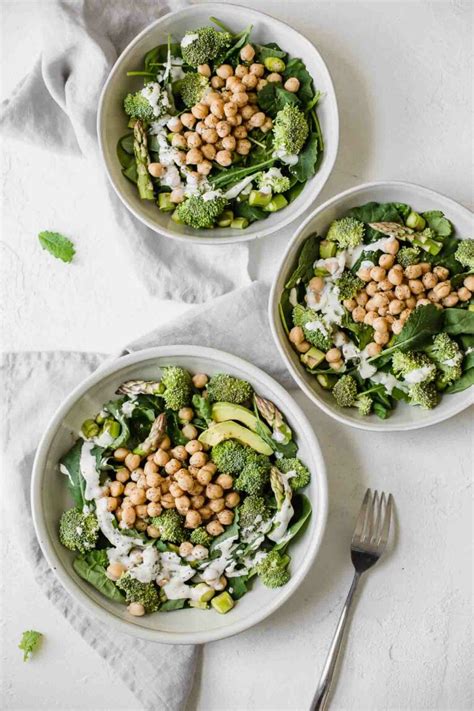 Simple Green Goodness Chickpea Salad Jar Of Lemons