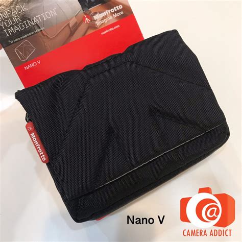Manfrotto Nano V กระเปาสำหรบกลองขนาดเลก Shopee Thailand