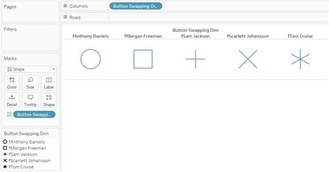How To Do Button Swapping In Tableau Playfair Data