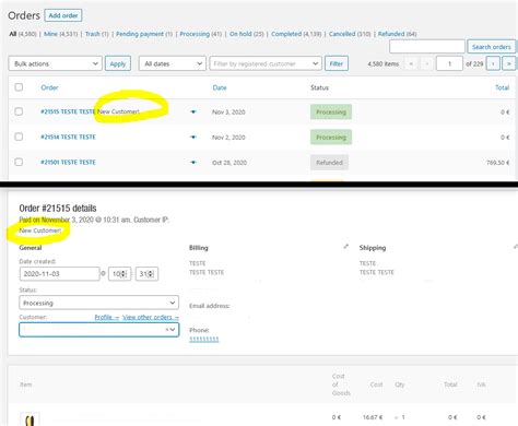 Php How To Add A First Order Message After The Buyer Name In