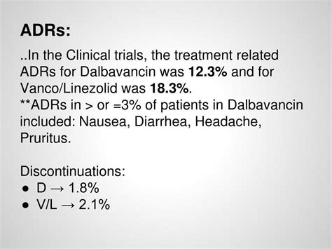 Ppt Dalvance Dalbavancin A New Once Weekly Lipoglycopeptide Antibiotic Powerpoint