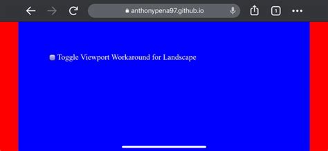 Css Is Viewport Fitcover No Longer Working On The Ios Safari