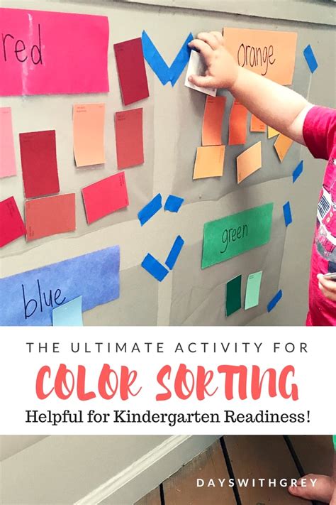 Stuck Inside Try Sticky Color Sorting Days With Grey