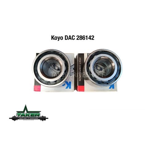 ลูกปืนล้อหลัง Koyo Dac 286142 แท้สำหรับรถ Toyota Ae Ee 80 82 90 Shopee Thailand