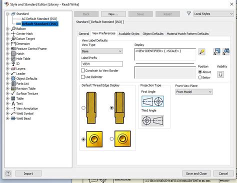 Templates Project Settings Autodesk Community