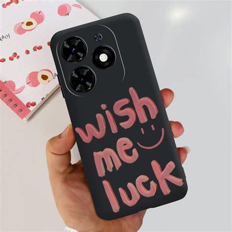 Для чехла Tecno Spark Go 2024 Bg6 Эстетичный Модный милый мультяшный рисунок противоударный