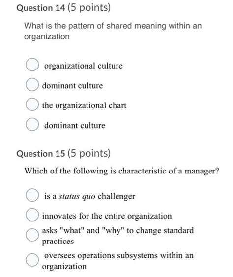 Solved Question 14 5 Points What Is The Pattern Of Shared Chegg
