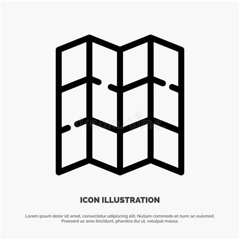 Map Location Motivation Line Icon Vector Stock Vector Illustration