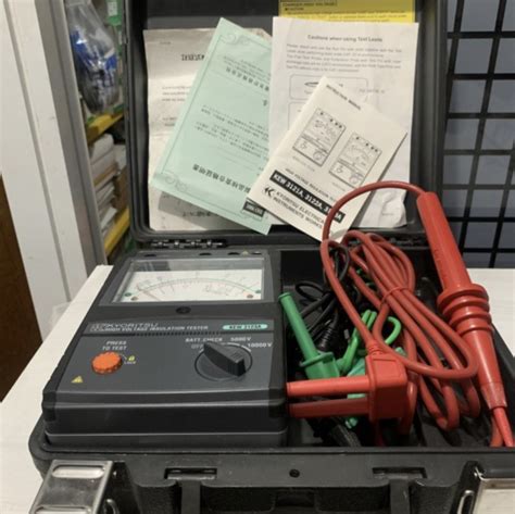 Jual Megger Analog Kyoritsu Insulation Tester Kew 3123 A 10000 V Jakarta Pusat Rasya