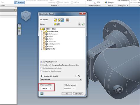 Gelöst Wie In Inventor Skalierungsfaktor Eines Bauteiles Einzeln ändern Autodesk Community