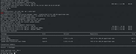 Install GNOME Tweak Tool In CentOS Red Hat IT Blog