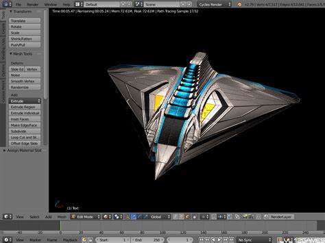 Blender Spaceships Lvl12games