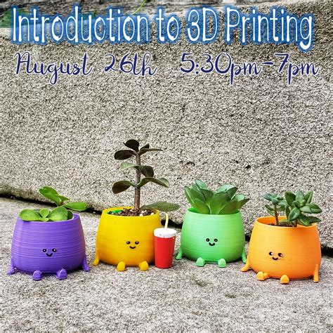 Bb2c Makerspace Our Next 3d Printing Class Is August Facebook