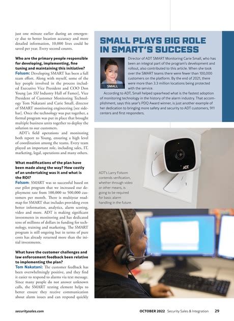Security Sales And Integration October 2022 29