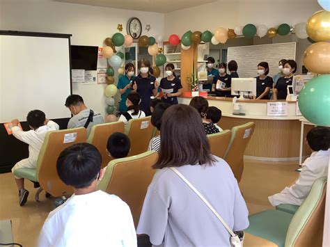 キッズ眼科お仕事体験イベントがありました 岡山市南区のやまぐち眼科