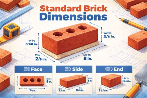 Brick Size Guide Complete Chart And Standards 2026 Mech Forged