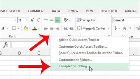 How To Hide The Ribbon In Excel 2013 Solve Your Tech