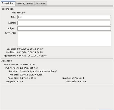 Pdf File Metadata Treewedding