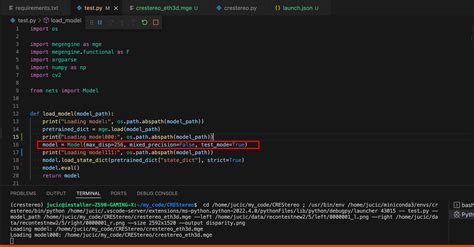 Testpy Hangs Up When Model Is Initializing · Issue 6 · Megvii Researchcrestereo · Github