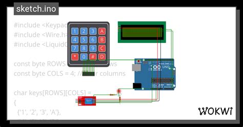 Gencyber Security Keypad Demo Wokwi Esp32 Stm32 Arduino Simulator