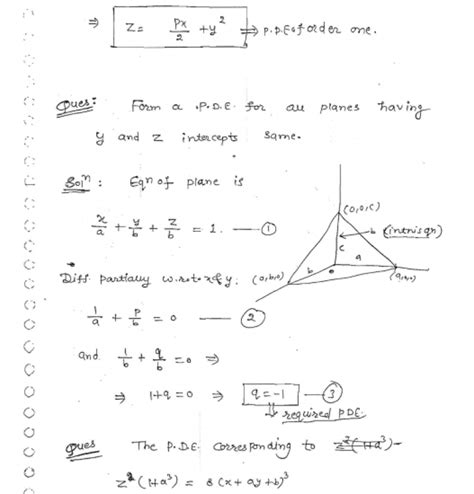 Pi AIM Ordinary And Partial Differential Equation Class Notes By Anand Sir For UGC NET CSIR