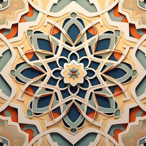 Premium Ai Image Islamic Pattern