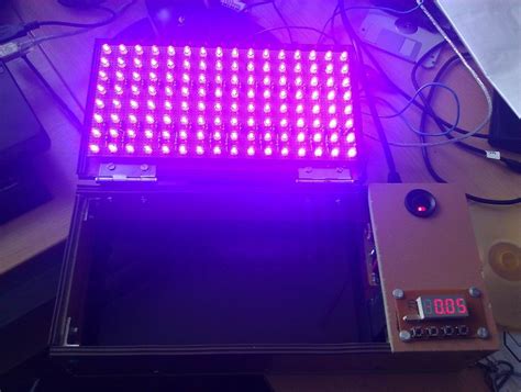Led Uv Exposure Box Part 2 The Timer Electro Bob