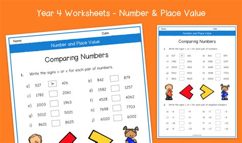 Year 4 Maths Worksheets Primary Learning Resources Classroom Stars