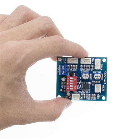 DC V A PWM PC CPU Fan Temperature Control Speed Controller Board Speed Controller Temperature