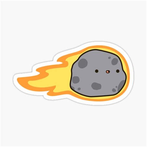 Cute Comet Sticker For Sale By Peppermintpopuk Redbubble