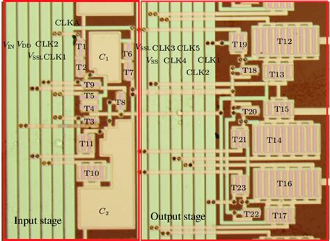 Optical Image Of The Proposed Gate Driver Circuit Download Scientific Diagram