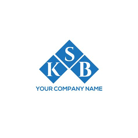 Ksb Creative Initials Letter Logo Concept Ksb Letter Design Ksb Letter