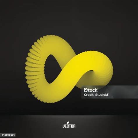 무한대 기호입니다 3d 디자인 요소를 추상화 합니다 무한에 대한 스톡 벡터 아트 및 기타 이미지 무한 3차원 형태 8 Istock