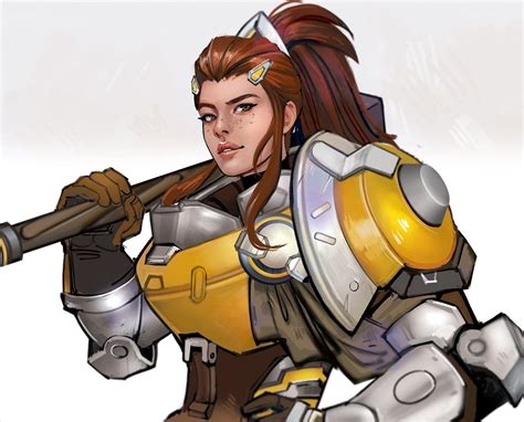 Brigitte By Mmmagnolia On Twitter Brigitte Overwatch Overwatch