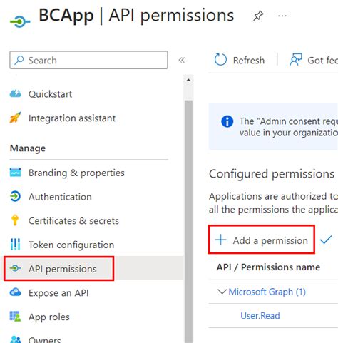 Setting Up An Oauth Connection To Business Central Online