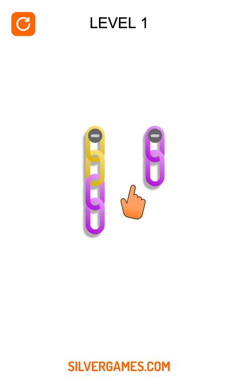 Sort Chains By Color Play Online On SilverGames