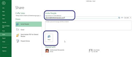 How To Share A Workbook In Microsoft Excel 2013 The It Training Surgery