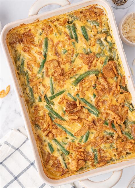 Cheesy Ham Green Bean Casserole At Della Gonzales Blog