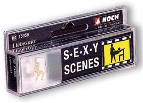Sexy Scenes Lovers In Action On Chair 2 Ho Scale Noch