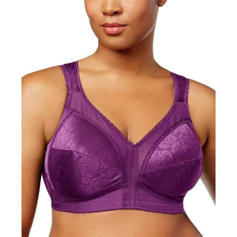Playtex 18 Hour Ultimate Shoulder Comfort Wireless Bra Plum Majestic