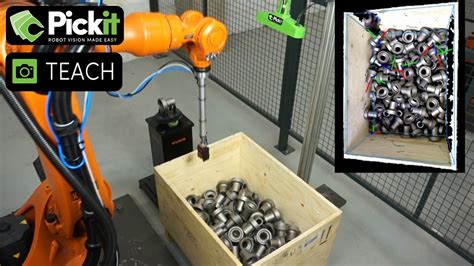 Smart Automated Bin Picking With Pickit 3d Youtube
