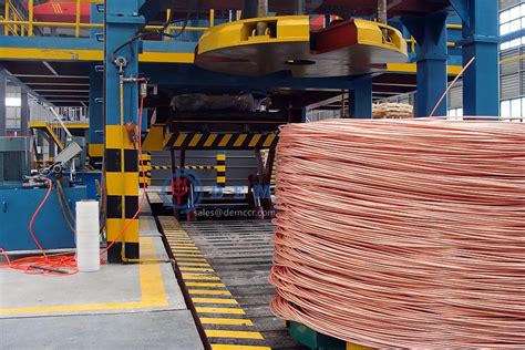 Copper Rod Continuous Casting And Rolling Line Chinadem