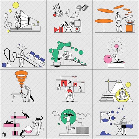 Flat Vector Indoor Activities Toffu Co Flat Vector Indoor Activities Toffu Co