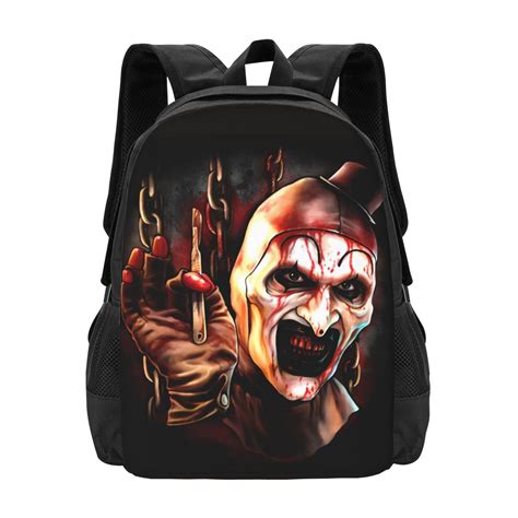 Terrifier 2 Backpack3d Print Laptop Backpack Lightweight Casual