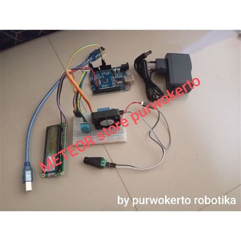 Jual Sistem Kipas Otomatis Berbasis Arduino Uno Sensor Suhu Dht11 Lcd16x2 Kipas Fan 12v Shopee