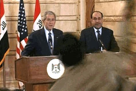 The Bush Shoe Throw Oral History Where Is Al Zaidi Today